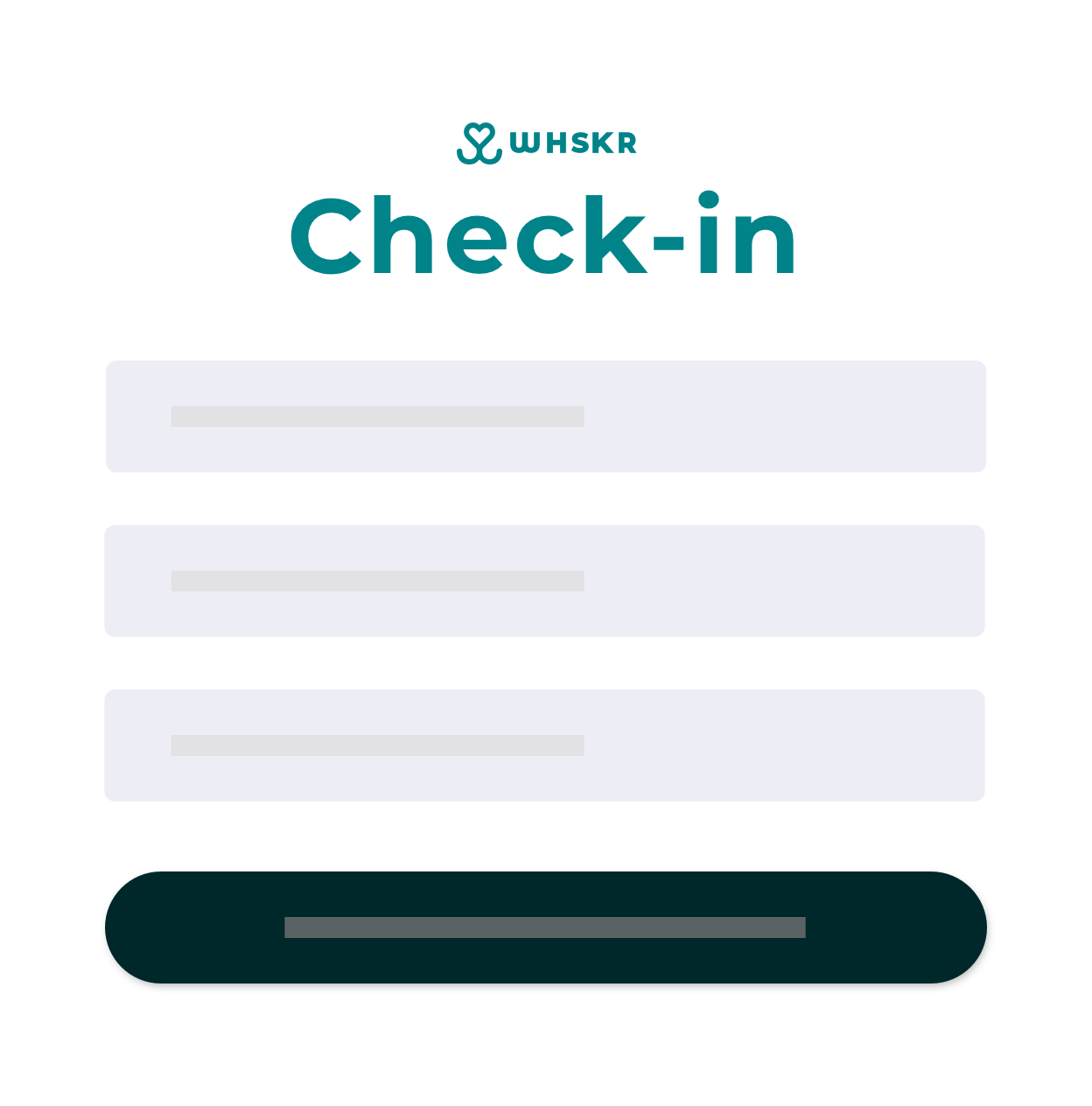 Client Check In Kiosk – WHSKR